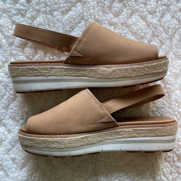 Timberland | Shoes | Timberland Emerson Point Peeptoe Leather Platform ...